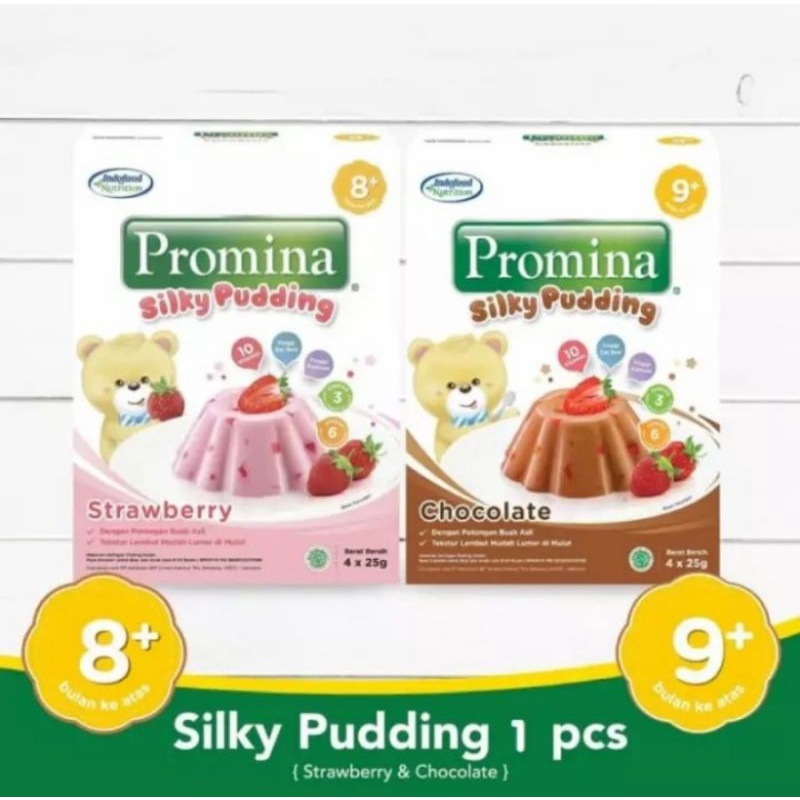 Jual Promina Silky Pudding 100 gr/Makanan Puding Bayi Anak Promina ...