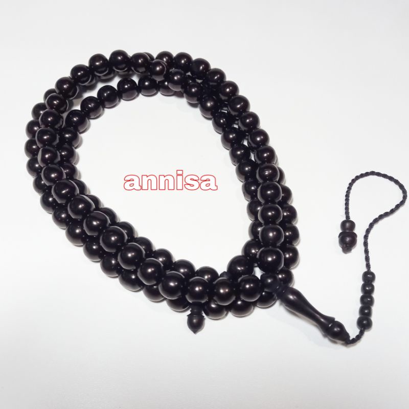 Jual TASBIH KAYU KAUAK KOKKA KOKAH HITAM 1OMM 99BUTIR | Shopee Indonesia