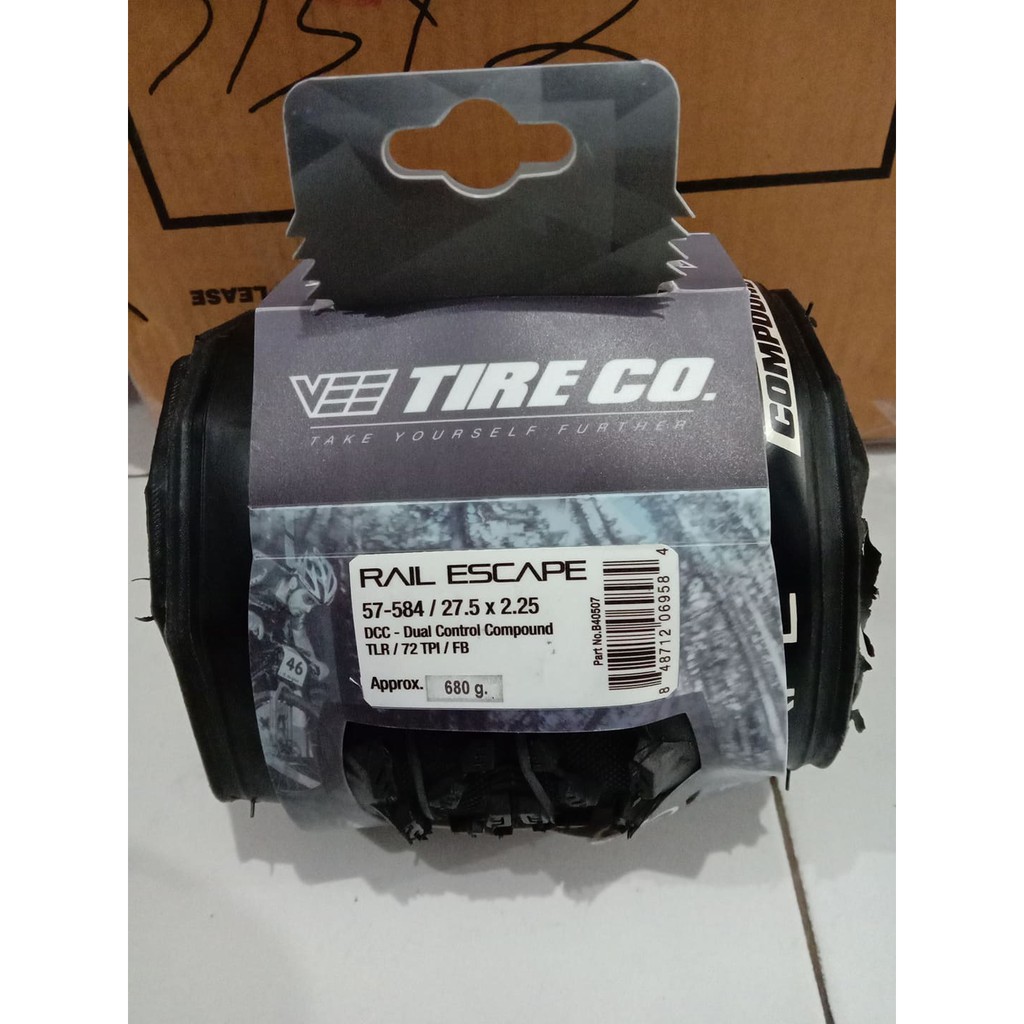 Jual BAN LUAR MTB VEE TIRE RAIL ESCAPE DCC TLR 27.5 x 2.25 | Shopee ...