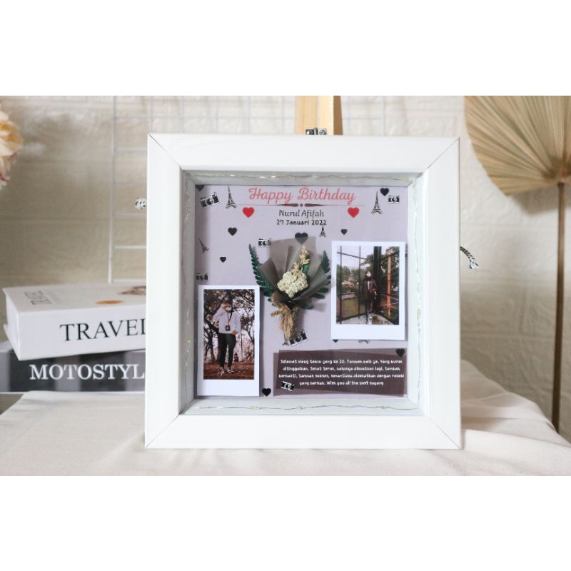 Jual kado wisuda /kado nikahan/Frame box/frame custom/pigura custom ...
