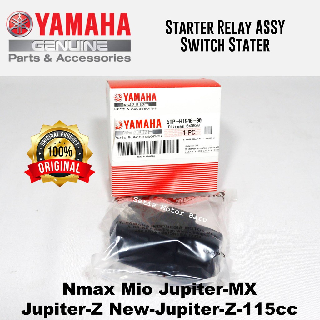 Jual Bendik Relay Starter Assy Swit Stater Nmax Mio Mio J Soul Gt 115cc ...