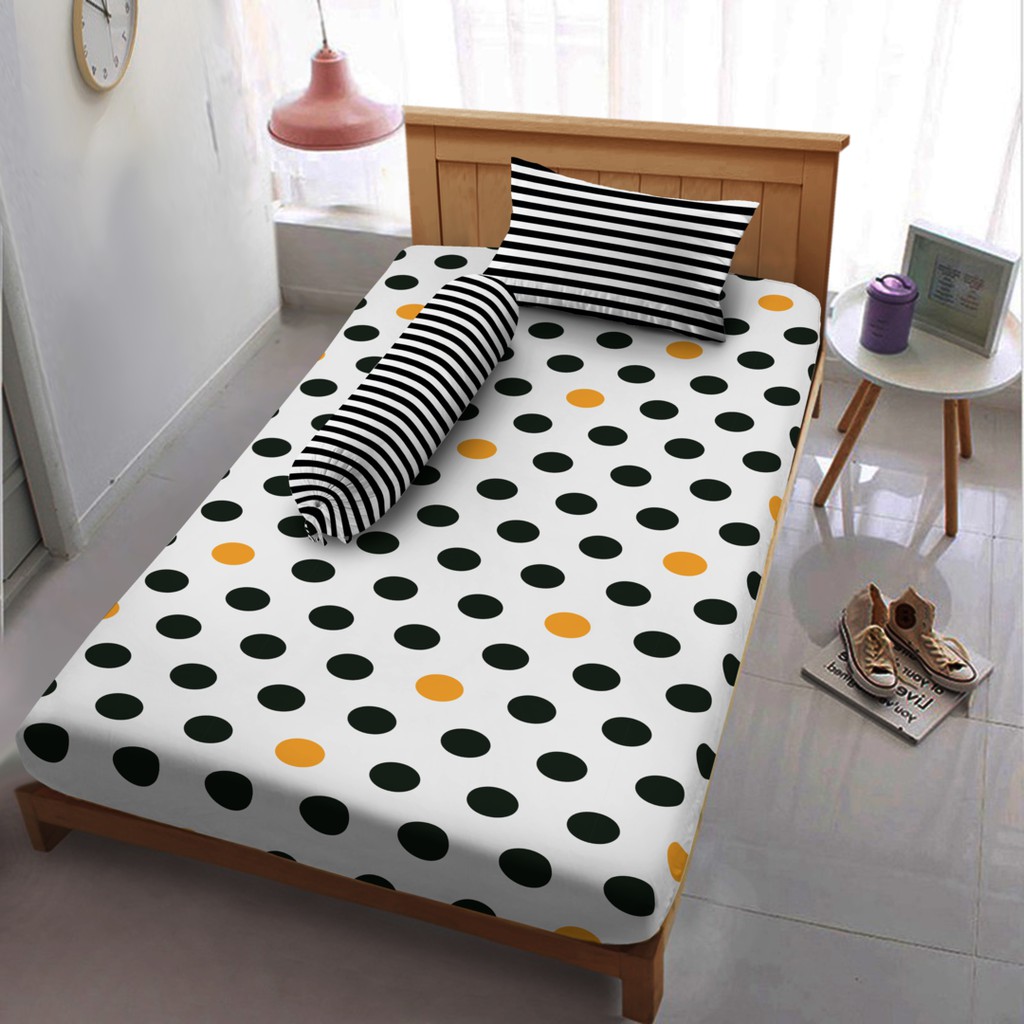 Jual Kintakun Sprei Extra Single 100/120 Albany Dluxe Microfiber Putih ...