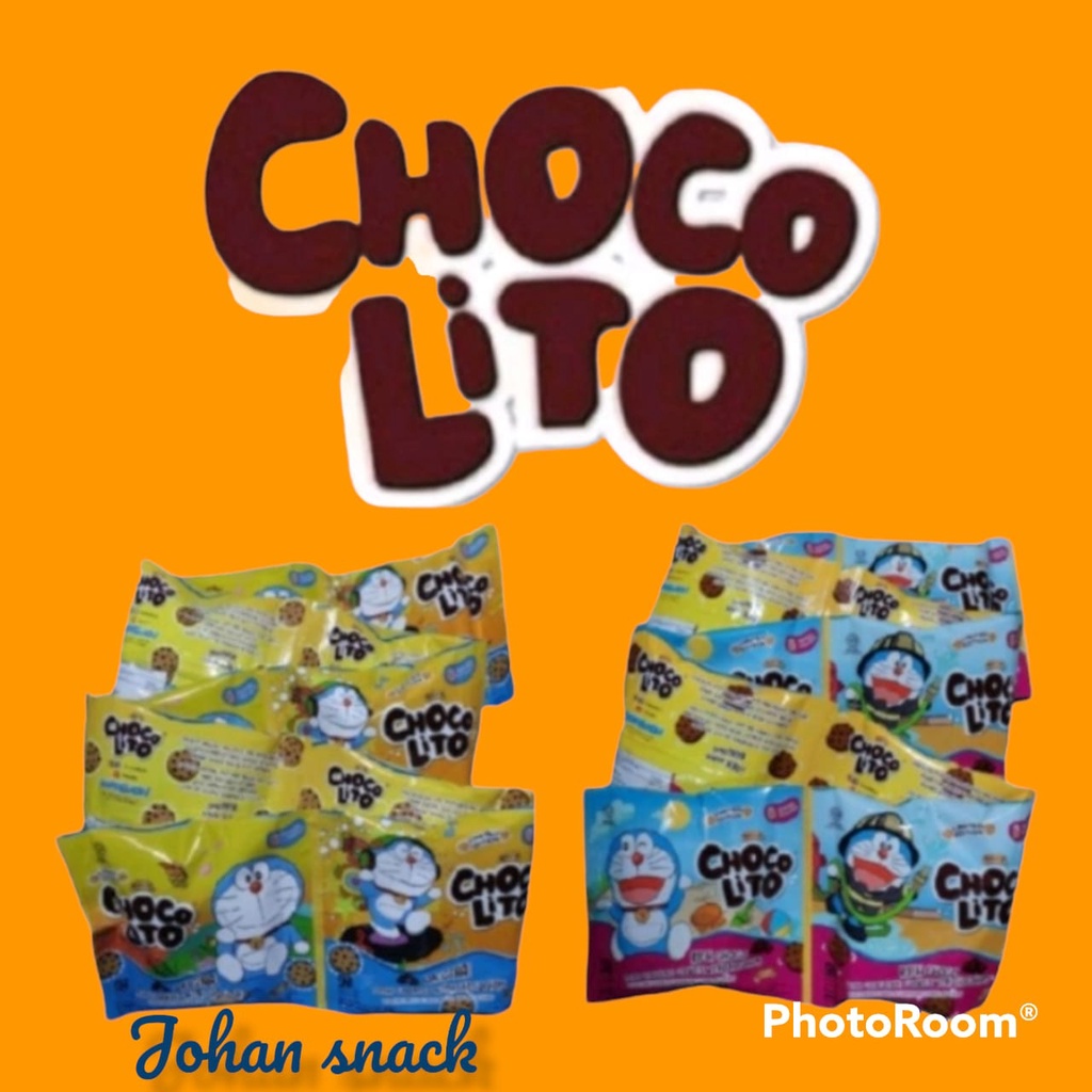 Jual Choco Lito Mini Cookies With Chocochips 150 g / 10 Bks @ 15 g ...