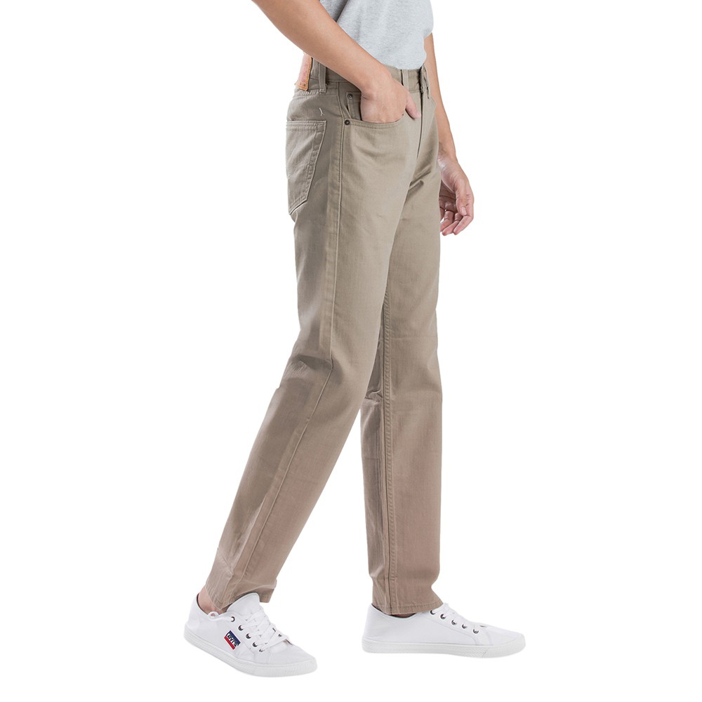 Jual Levi's 505 Regular Fit Timberwolf Sat Slub Wt (00505-0718 ...