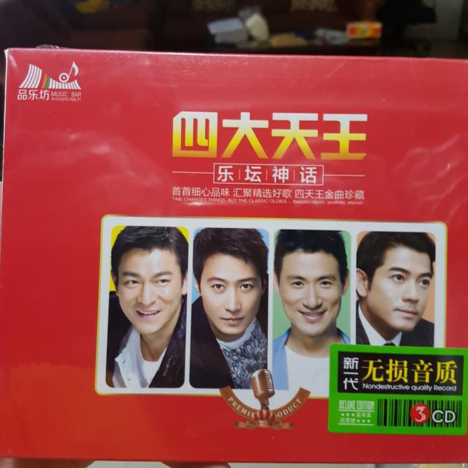 Jual CD FOUR KINGS (Andy lau, jack cheung, aaron kwok, leon lai) ORIGINAL | Shopee Indonesia