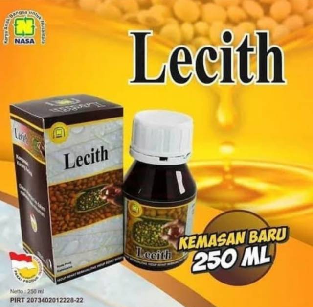 Jual Lecithin kemasan 250 ml - natural lecith nasa 250 cc murah ...