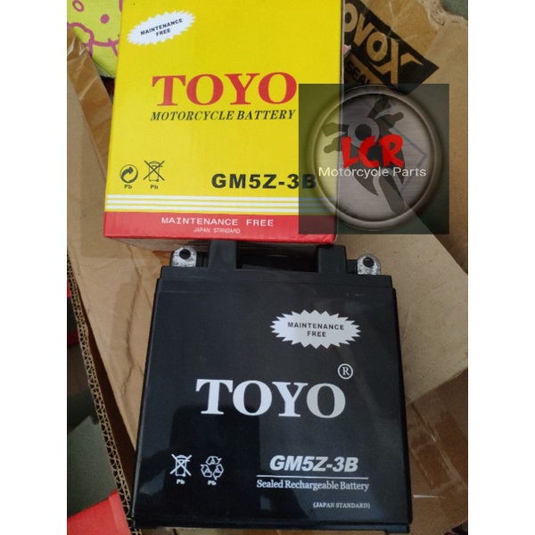 Jual Aki Kering Yamaha Mio Sporty, Mio Lama GM5Z-3B Toyo Japan Standard Mio Karbulator, Jupiter ...