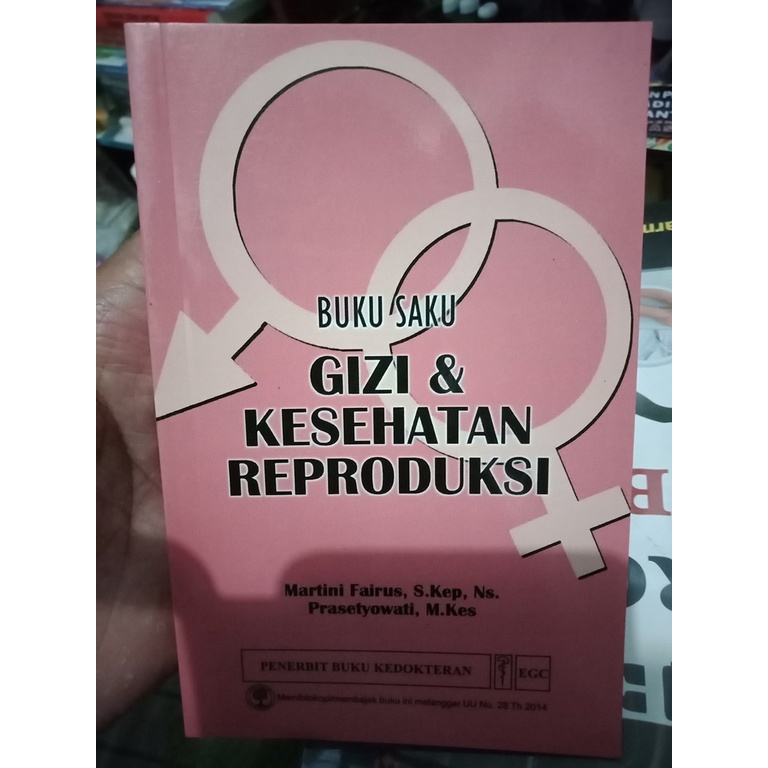 Jual Buku Kespro ORIGINAL - Buku Saku Gizi & Kesehatan Reproduksi Martini Fairus EGC | Shopee ...