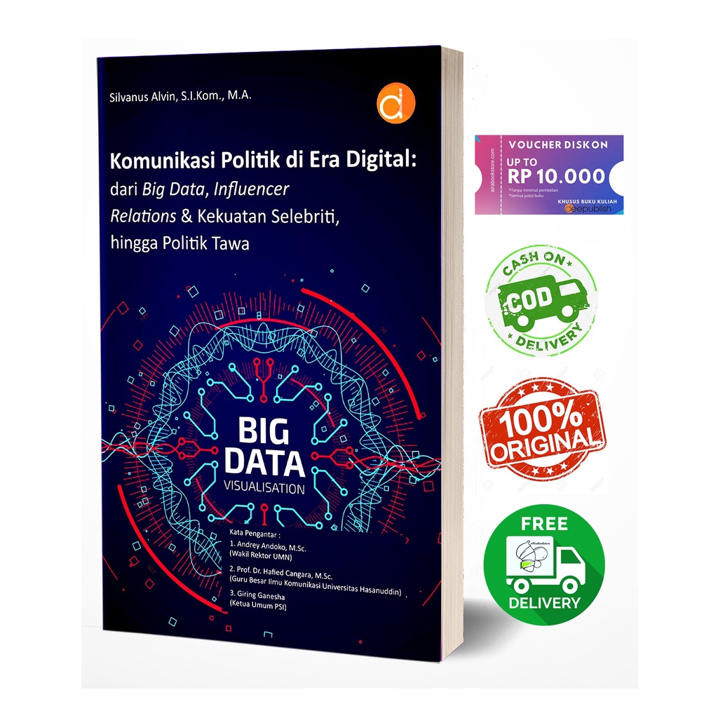 Jual Buku Komunikasi Politik Di Era Digital: Dari Big Data, Influencer Relations - DP05752A ...
