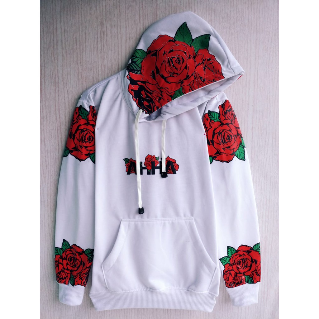 Jual Jaket AHHA ROSE Hoodie / Sweater AHHA Rose Premium Fleece Tebal ...