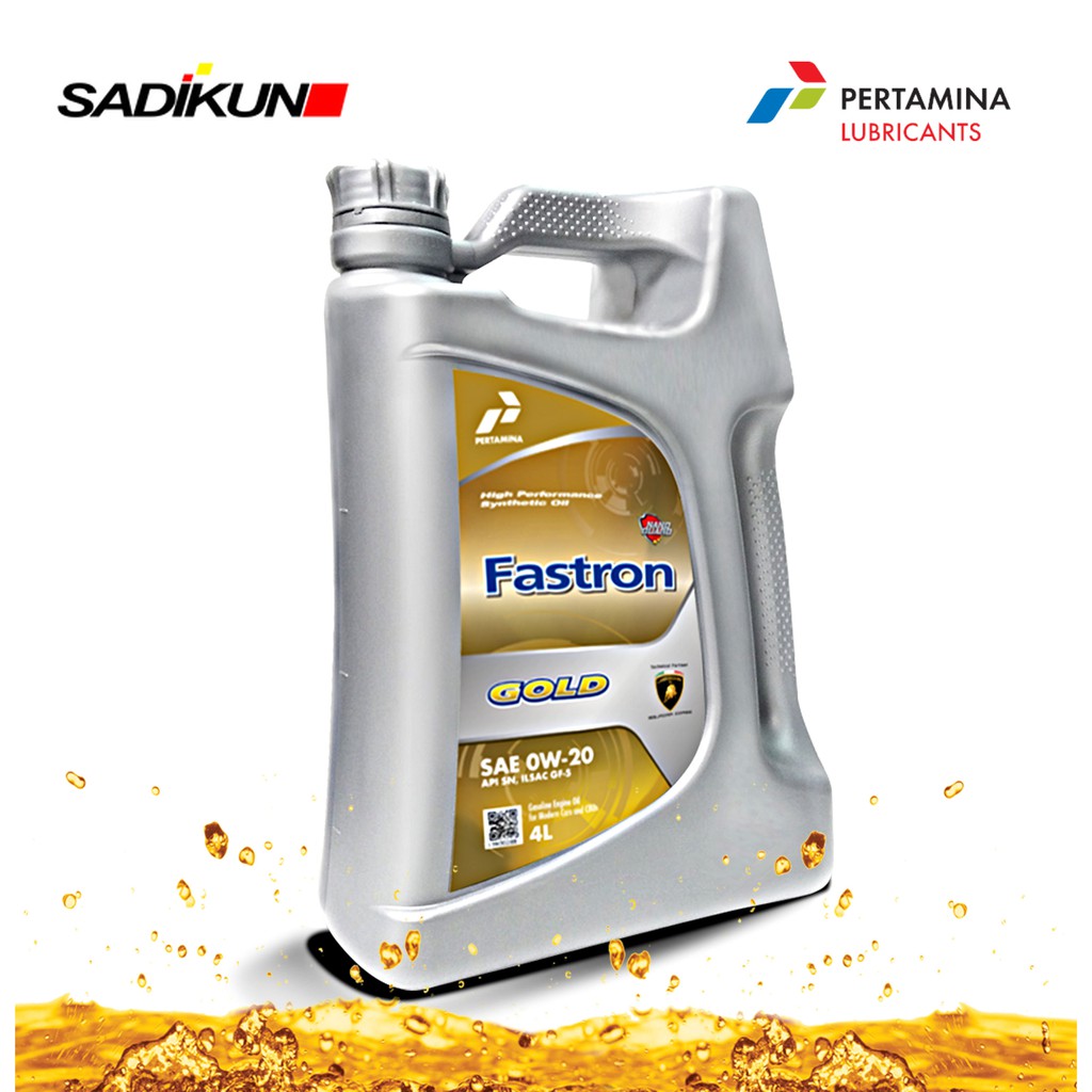 Jual Pertamina Fastron Gold 0W-20 Sn/Gf-5 (Lam), 4 Liter | Shopee Indonesia
