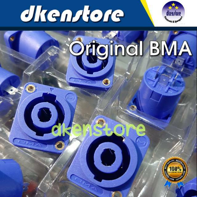 Jual Soket Spikon BMA original spicon Speak On konektor speaker spiker ...