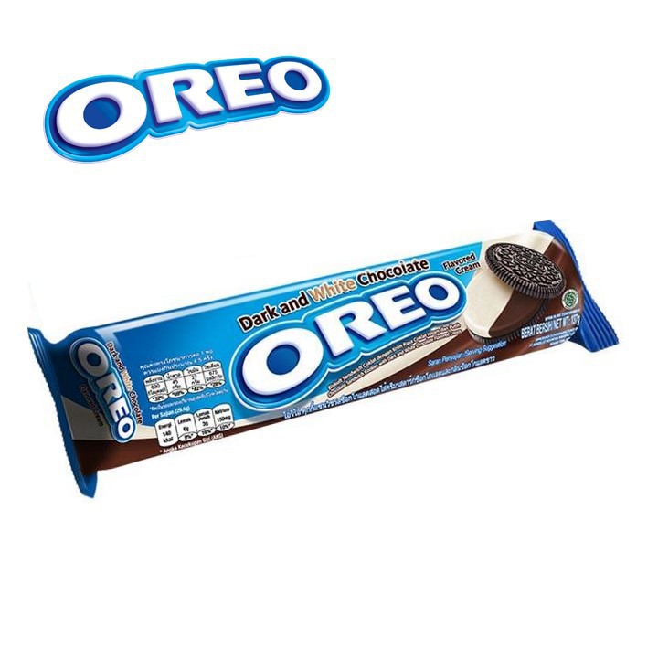 Jual KRAFT OREO SANDWICH DARK&WHITE CHOCO133G | Shopee Indonesia