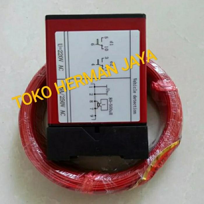 Jual paket kabel sensor loop detector + VLD 220 v ( PANJANG 50 METER ...