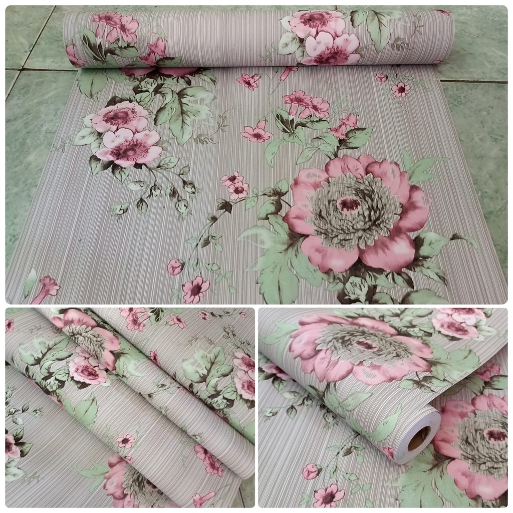 Jual Harga Spesial Wallpaper Dinding Stiker Walpaper dinding bunga ...