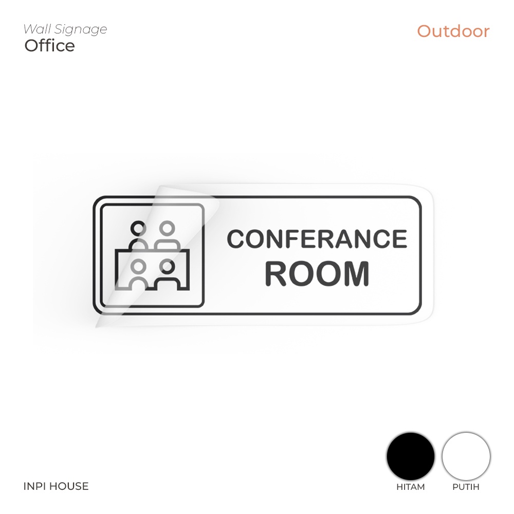 Jual conferance room sticker - stiker ruang rapat - stiker dinding ...
