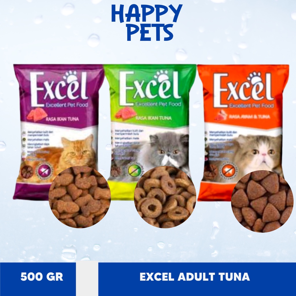 Jual EXCEL TUNA 500 GR BENTUK IKAN SEGITIGA DONAT | Shopee Indonesia