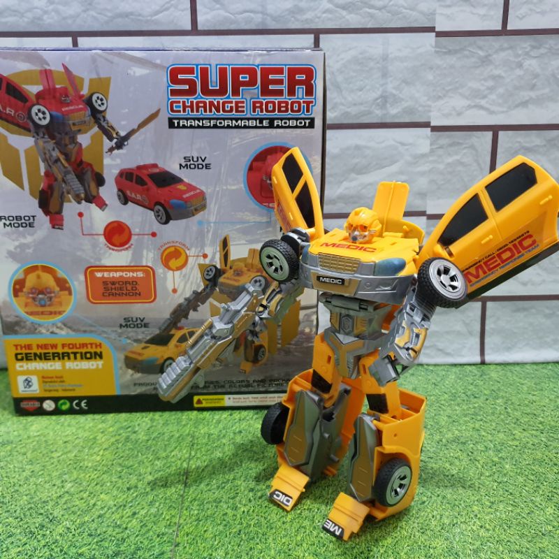 Jual Mainan robot Transformers Bumblebee anak edukasi - mainan anak ...