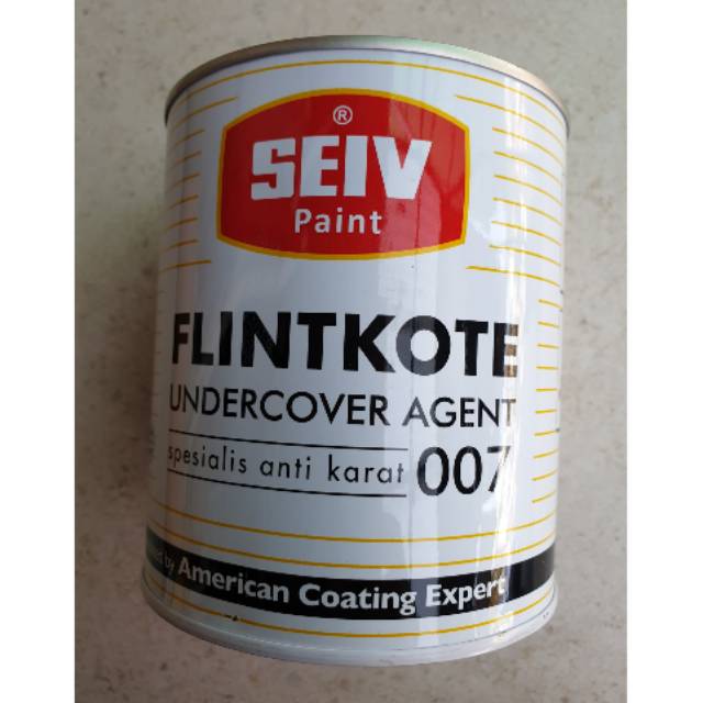 Jual Flinkote specialist anti karat seiv paint warna hitam, berat 1 kg ...