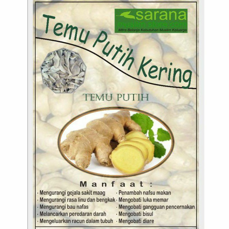 Jual Temu Putih Kering 500gr Asli Banyak Manfaat | Shopee Indonesia