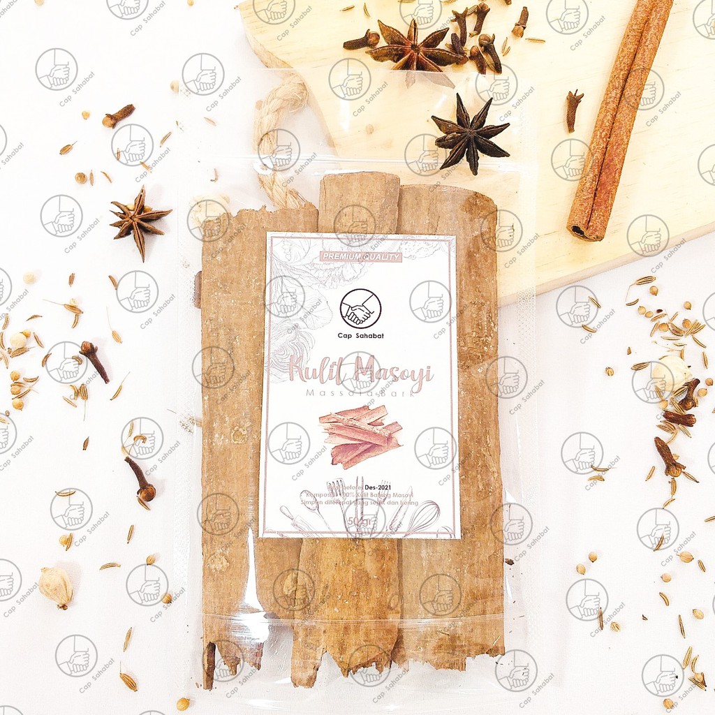 Jual 50gr Kulit Masohi / Kulit Kayu Masoyi / Massoia Bark / Rempah ...