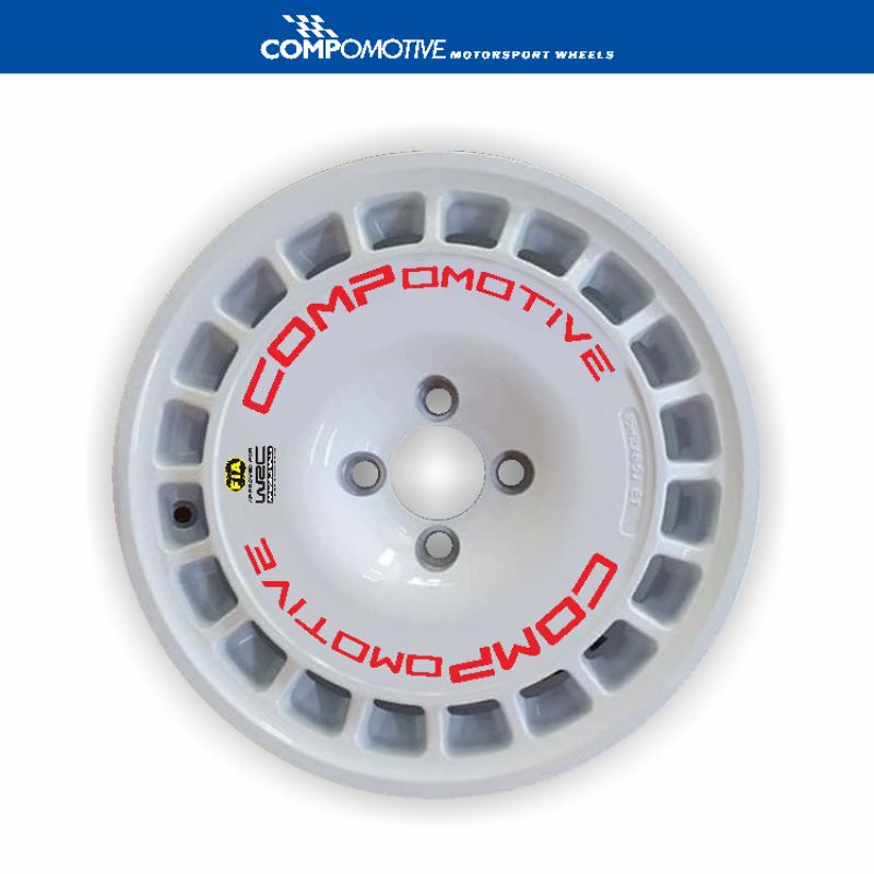 Jual stiker sticker velg compomotive motorsport rally | Shopee Indonesia