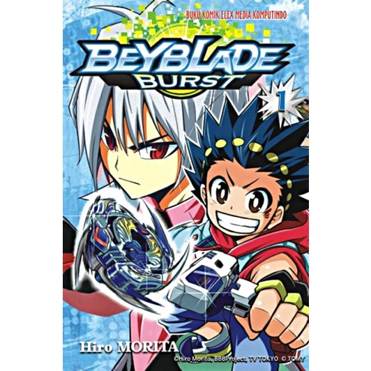 Jual Komik Beyblade Burst Vol 1-2 | Hiro Morita | Shopee Indonesia