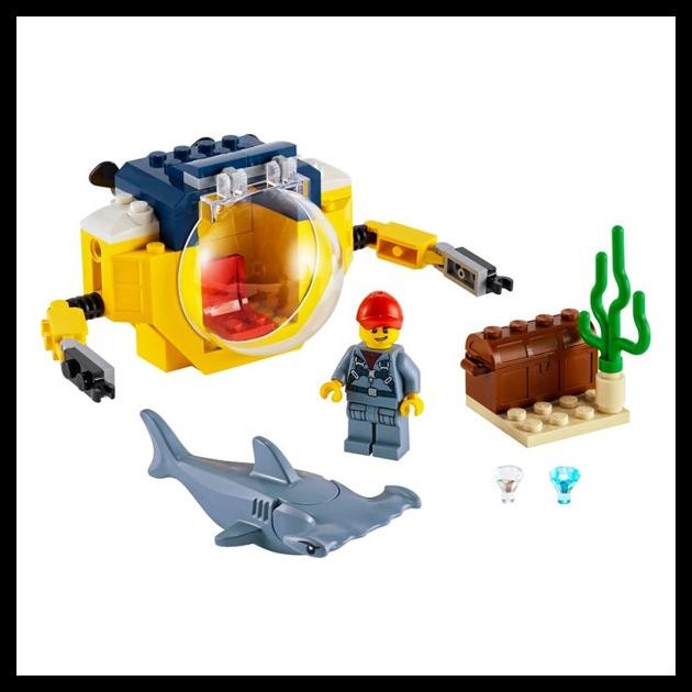 Jual Brickbern Lego 60263 - City Ocean Mini Submarine | Shopee Indonesia