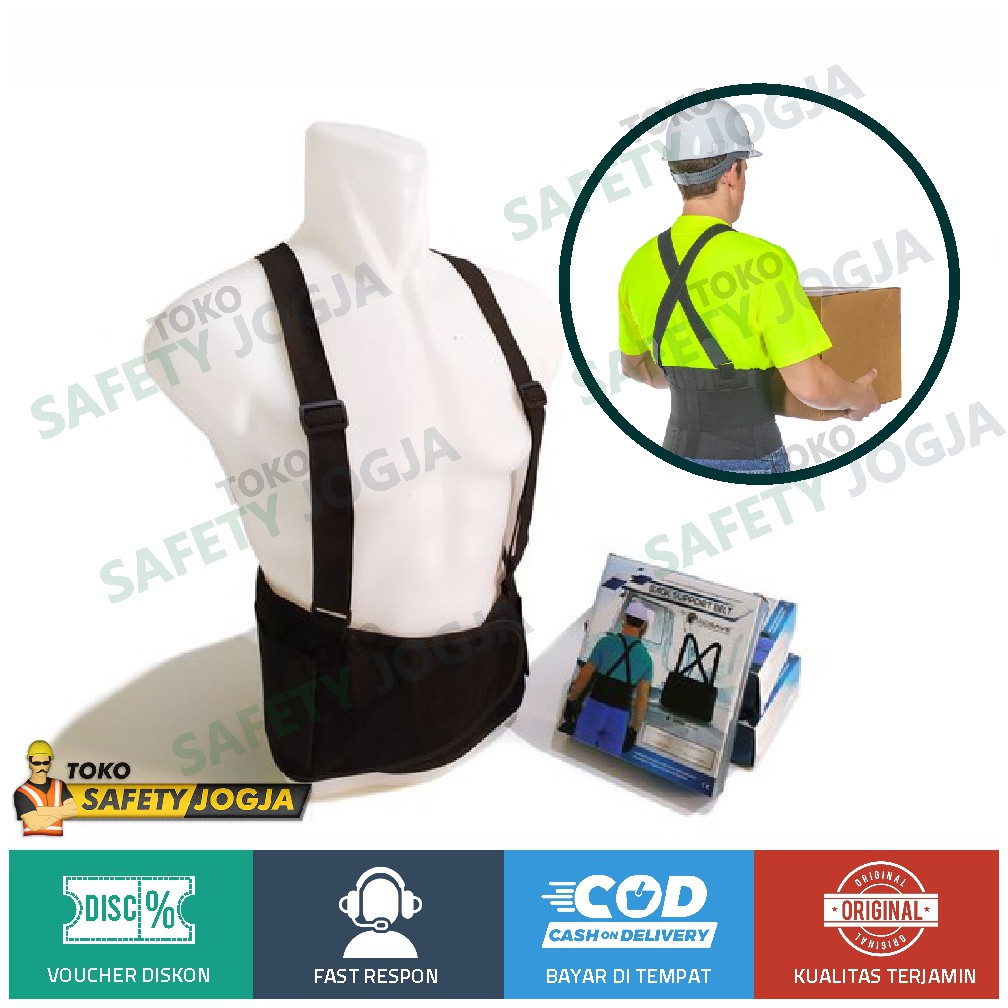 Jual Korset Back Support Belt GOSAVE / Sabuk Penyangga Punggung Dan Perut / Korset Kerja ...