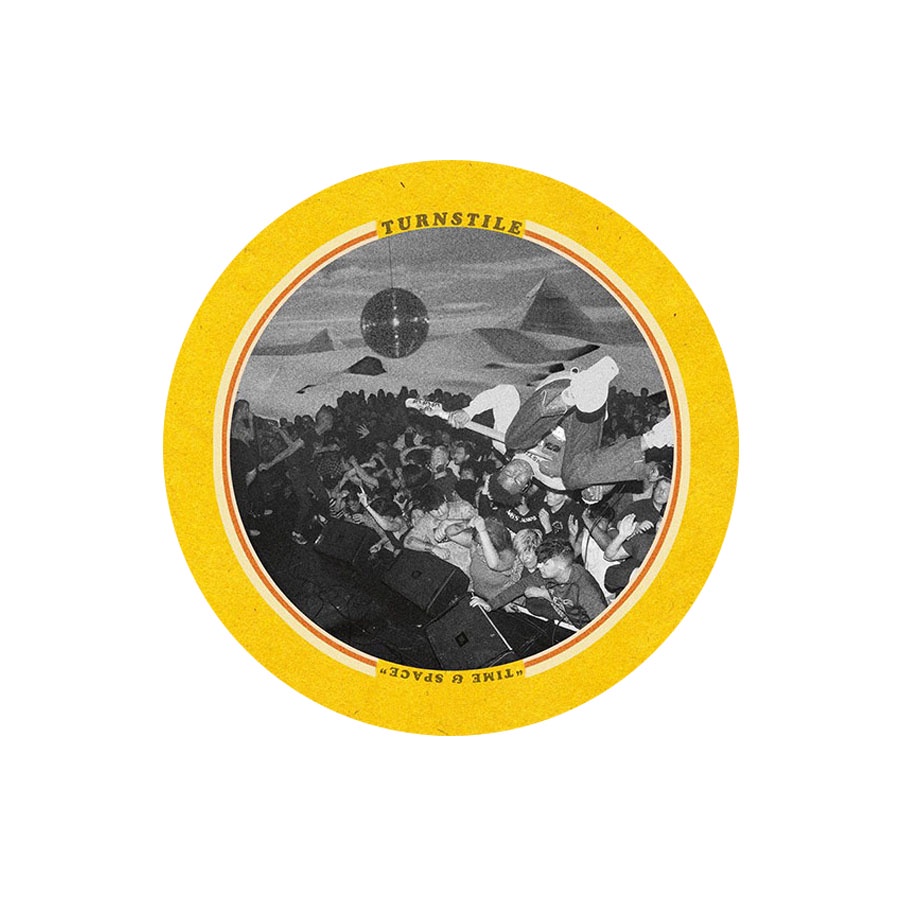 Jual TURNSTILE TIME & SPACE LOGO BAND Sablon Setrika DTF Custom Free ...