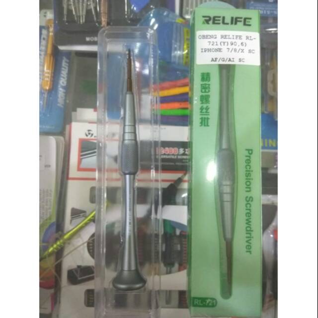 Jual OBENG IP 0.6 Y IP X-IP 15 PRO MAX/OBENG IP Y 0.6 RL-721 | Shopee ...