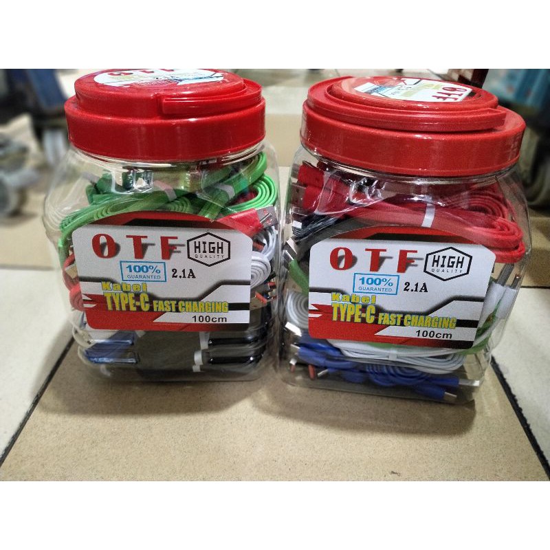 Jual Kabel Data OTF Type C 1Toples Isi 50Pcs Kabel Charger Casan OTF ... Jual Kabel Data OTF Type C 1Toples Isi 50Pcs Kabel Charger Casan OTF ...