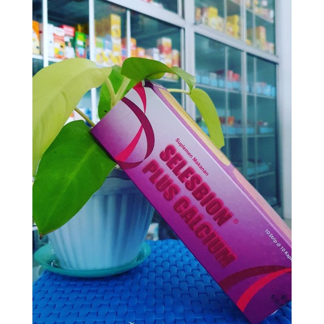 Jual Selesbion Plus Calcium 1 strip @10 Kaplet | Shopee Indonesia