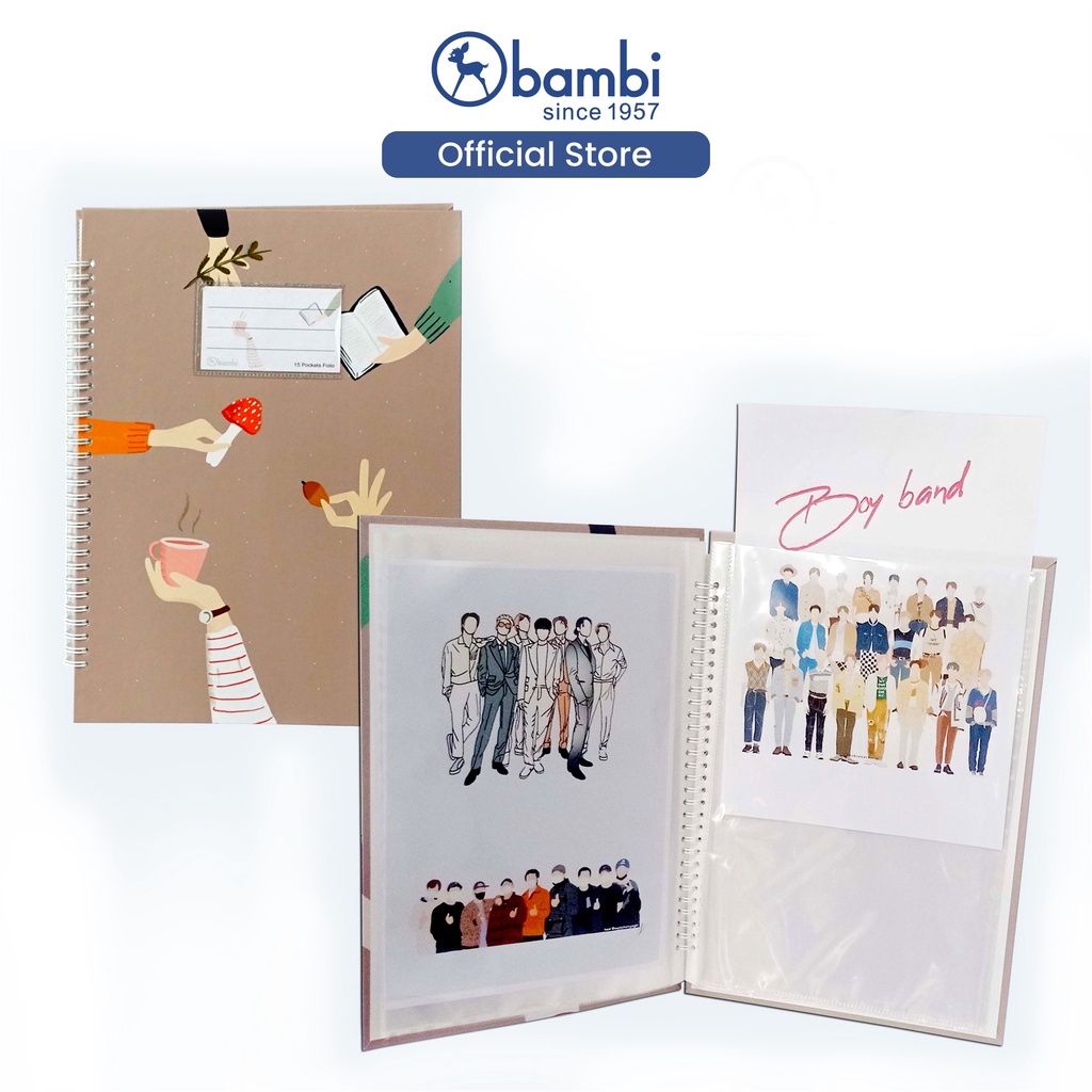 Jual Bambi Document Pocket Folio Edisi Bear Bears Original | Shopee ...