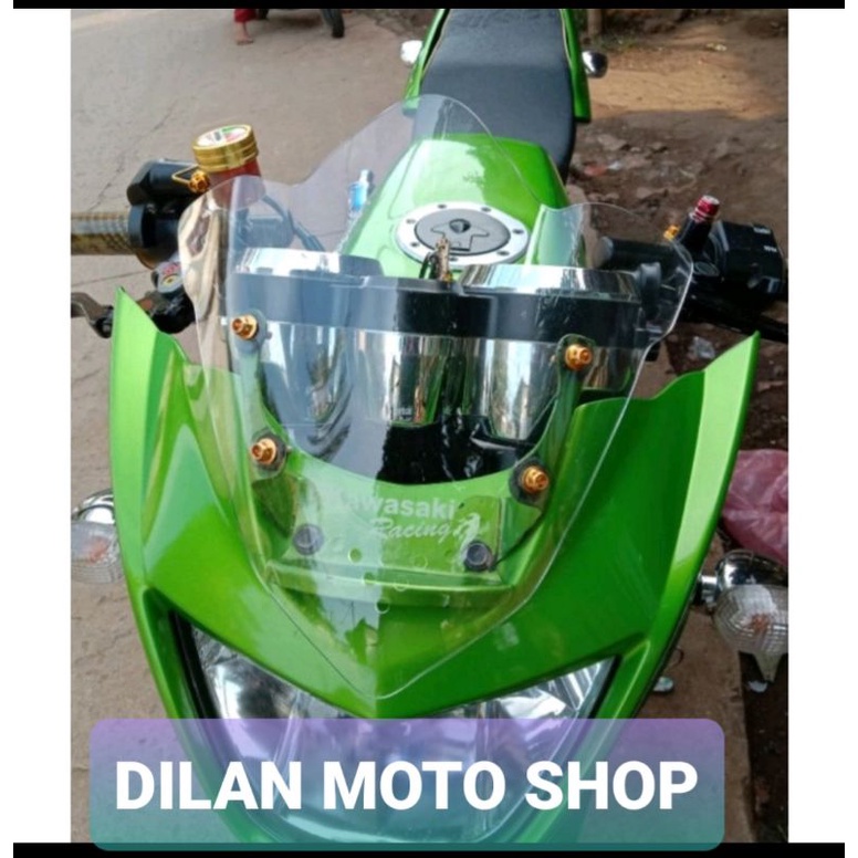 Jual Visor Windshiled Ninja R New Super Kips Bening | Shopee Indonesia