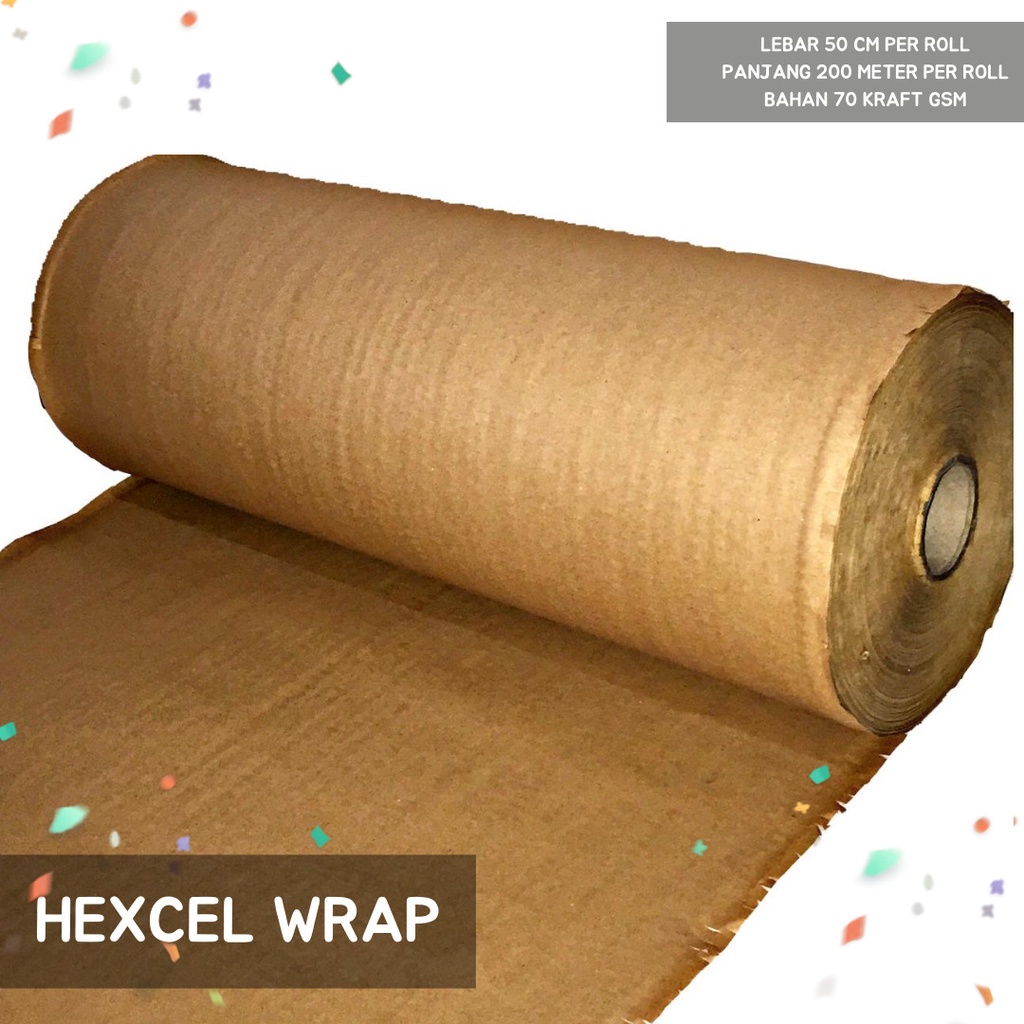 Jual Tameco Honeycomb Hexcel Wrap Paper Wrap (HCL-1 ROLL) | Shopee ...