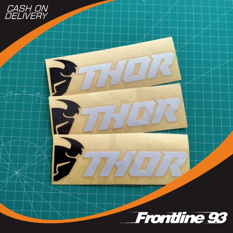 Jual Cetak Sticker Cutting Logo Thor 1 Custom Stiker Cutting Racing ...