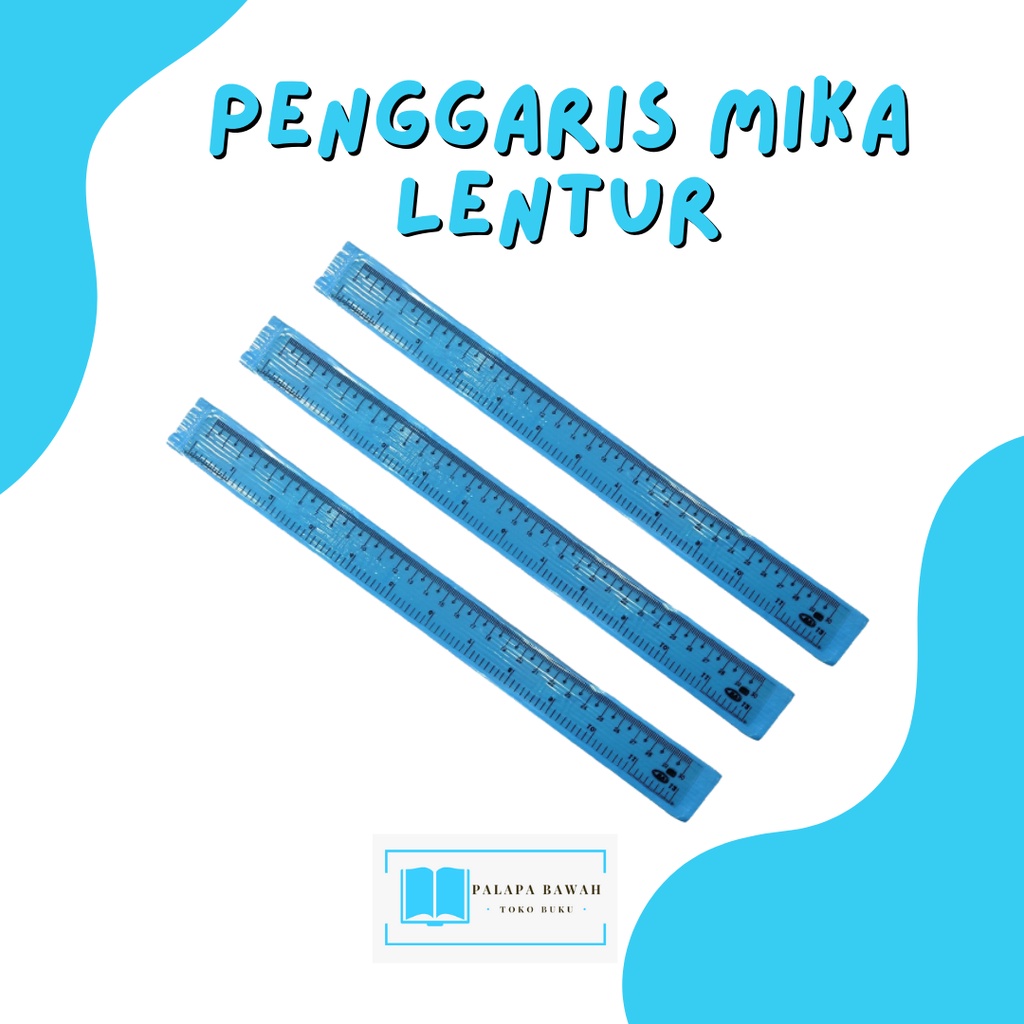 Jual PENGGARIS MIKA DENGAN PANJANG 30CM MURAH MERIAH | Shopee Indonesia
