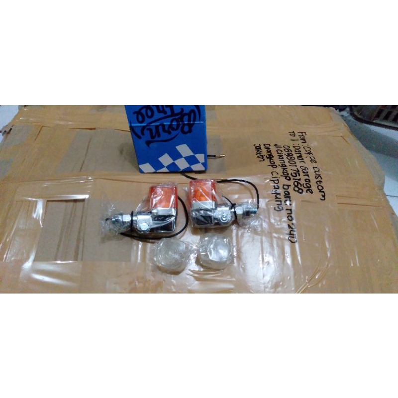 Jual lampu sen kotak CB GL dan dll | Shopee Indonesia