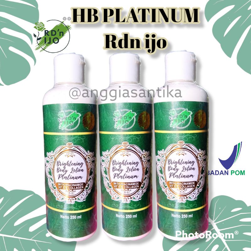 Jual HANDBODY RDN PLATINUM HB BODY LOTION WHITENING | Shopee Indonesia