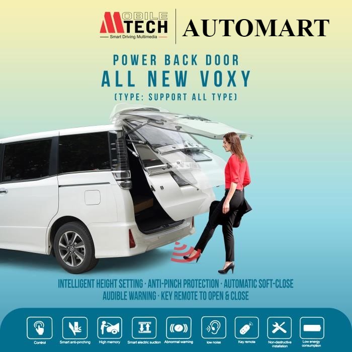 Jual Power Back Door New Voxy MTECH Pintu Otomatis Kick Sensor | Shopee ...