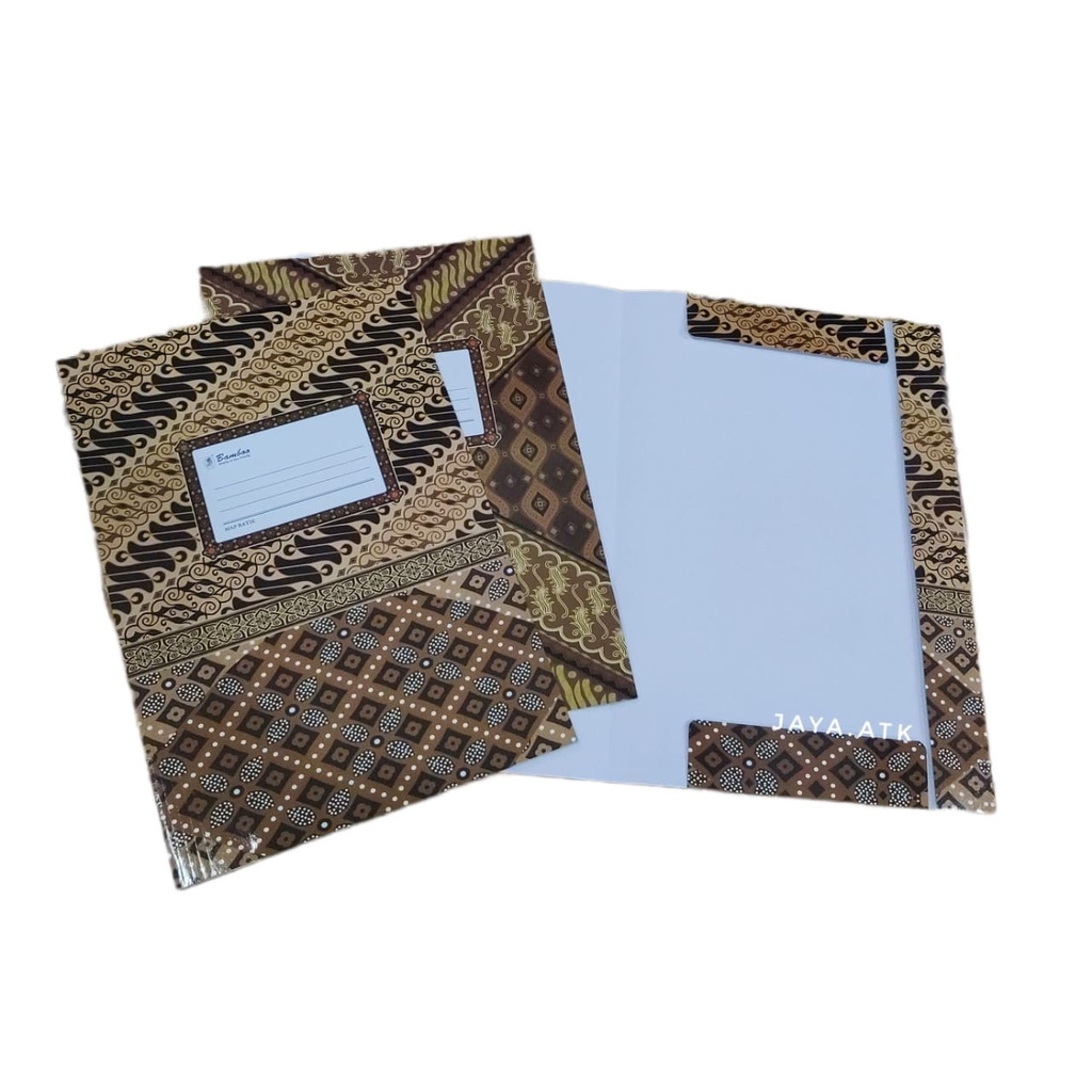 Jual MAP KERTAS STOP MAP BATIK FOLIO F4 TEBAL PREMIUM MAP DOKUMEN ARSIP ...