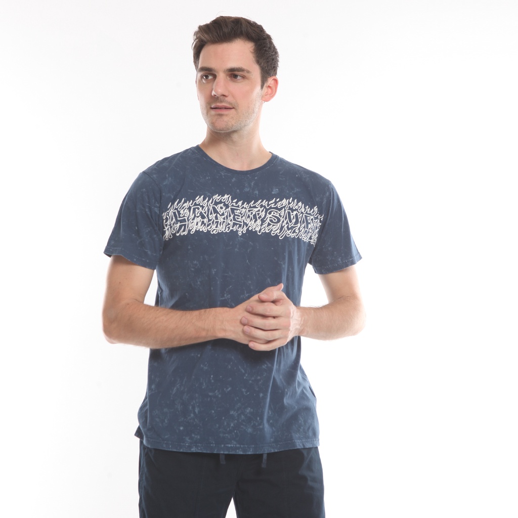 Jual PLANET SURF CLOTHING Kaos pria lengan pendek Biru BALLERN NEW 221B ...