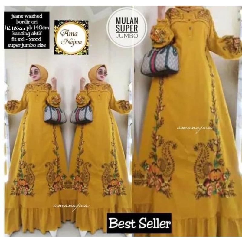Jual MULAN SUPER JUMBO by Ama Najwa | Shopee Indonesia