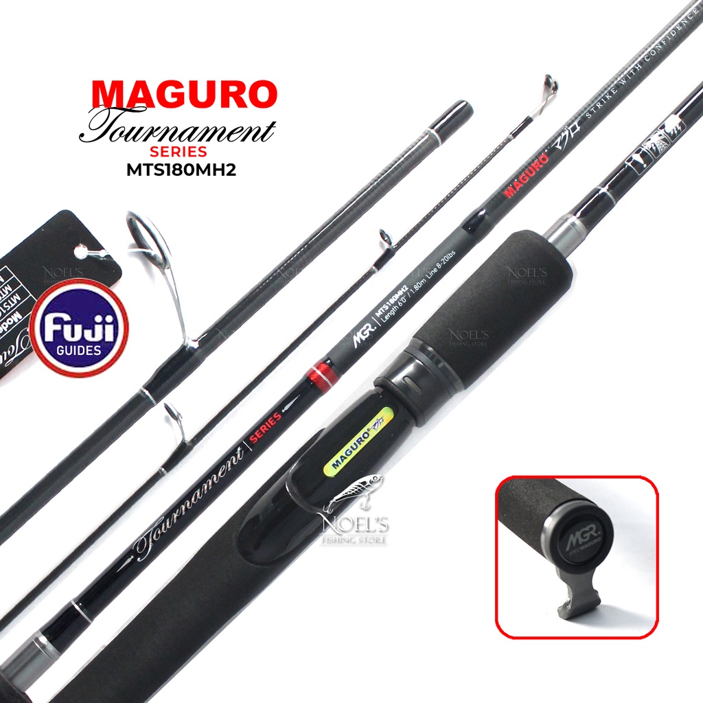Jual Joran Maguro TOURNAMENT SERIES | Full Fuji | 150 165 180 | Carbon | Galatama | Spinning ...
