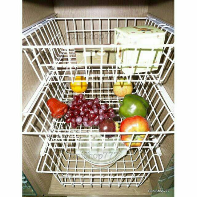 Jual Rak Sayur B45 Modelline (tanpa rel rak sayur modelline) | Shopee ...