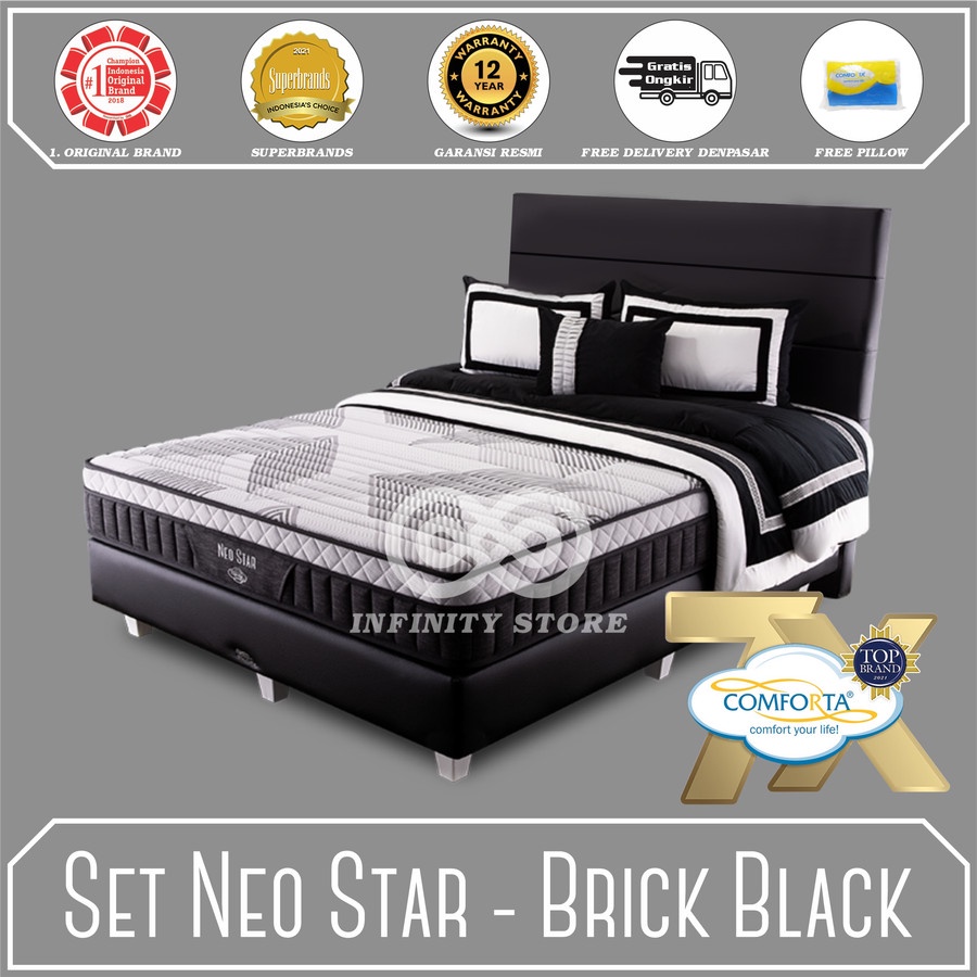 Jual New Comforta Neo Star Favourite Springbed | Shopee Indonesia