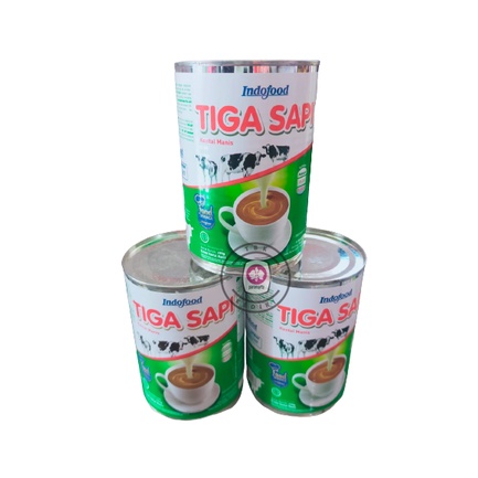 Jual Susu Kental Manis Indofood Cap Tiga Sapi Susu Krimer Kemasan ...