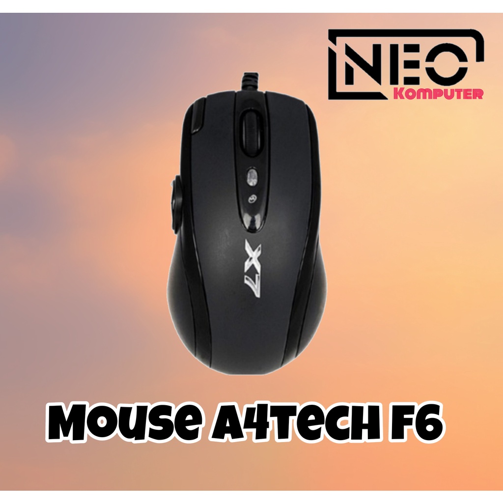 Jual MOUSE GAMING A4TECH X7-F6 V-TRACK GAMING MOUSE | Shopee Indonesia