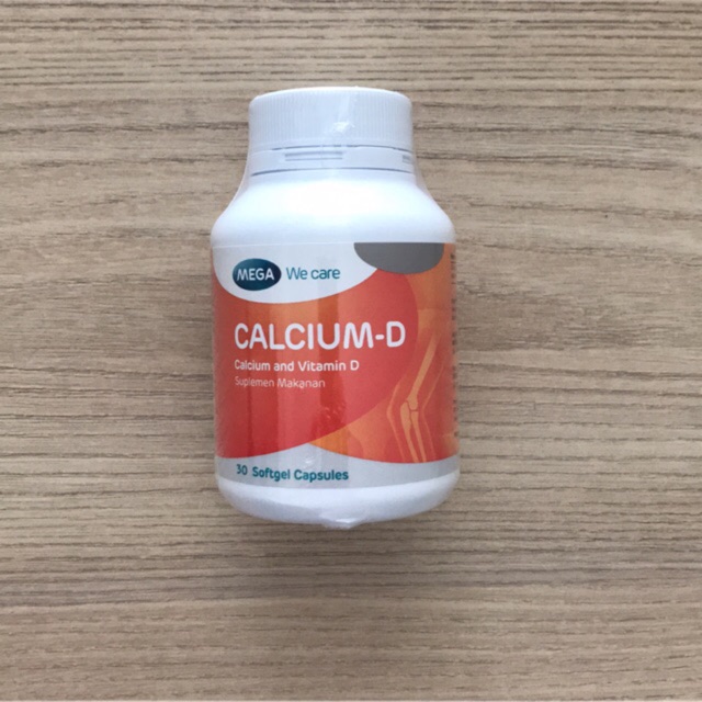 Jual Calcium-D / Calcium D Mega We Care 30’s | Shopee Indonesia